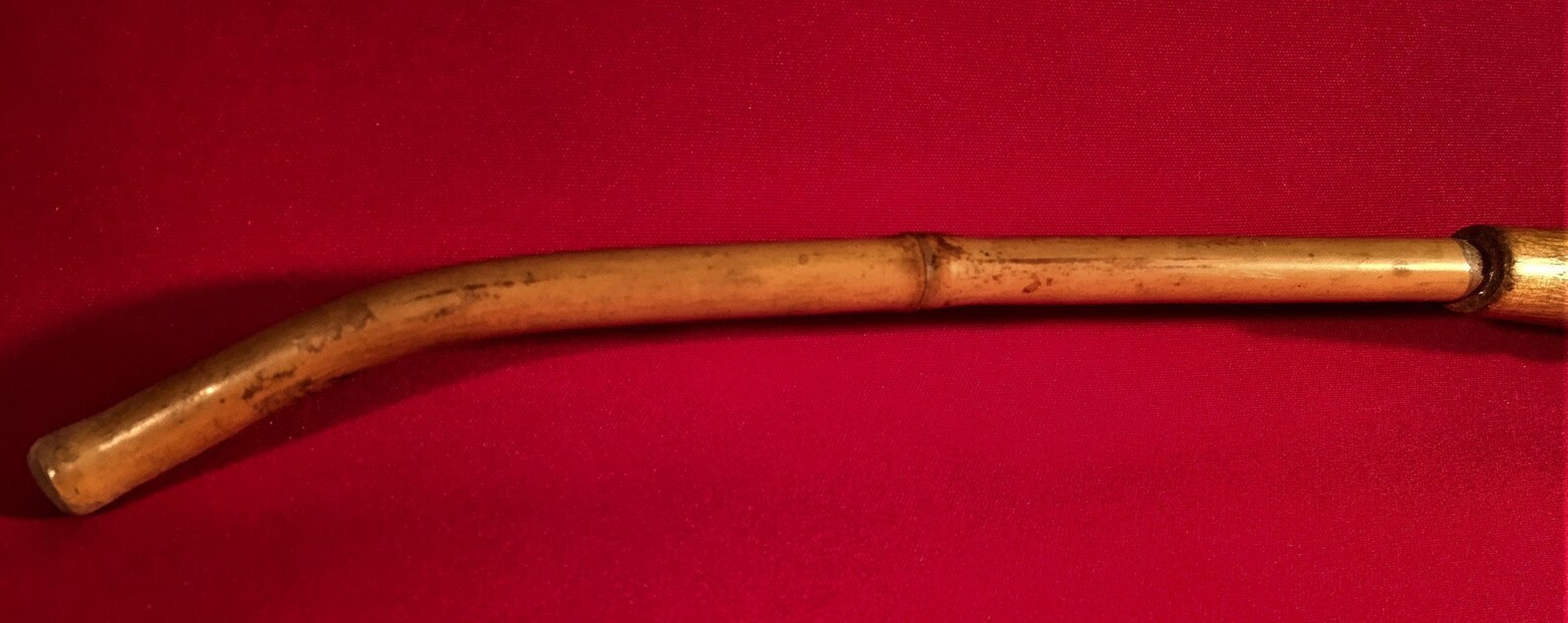 Wooden Long Stemmed Pipe With Bamboo Stem Vintage Pipe - Etsy