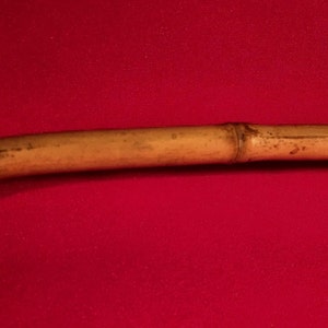 Wooden Long Stemmed Pipe With Bamboo Stem, Vintage Pipe, Gandolf Pipe ...