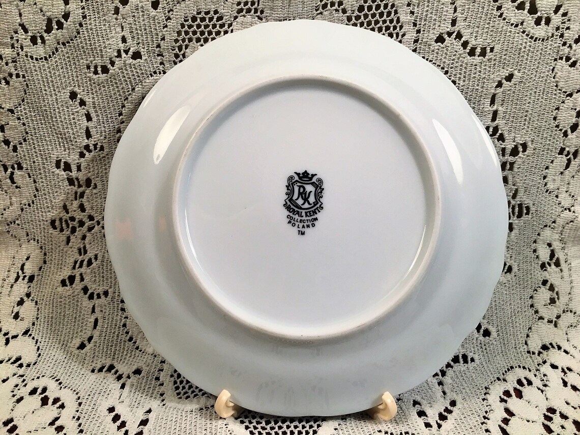 Royal Kent Collection 6.75 Decorative Plate Made in - Etsy