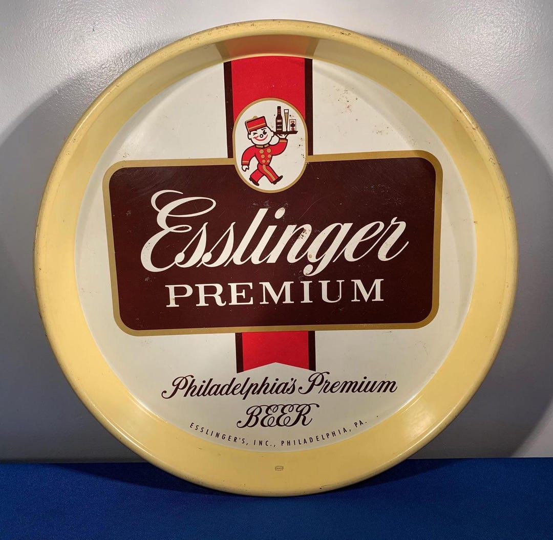 Vintage 1950's Esslinger Beer Can Tray - Etsy