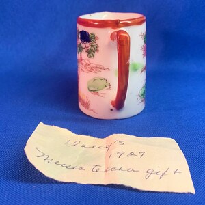 Small TT Takito Satsuma Pitcher, Miniature Japanese Figural Pitcher ...