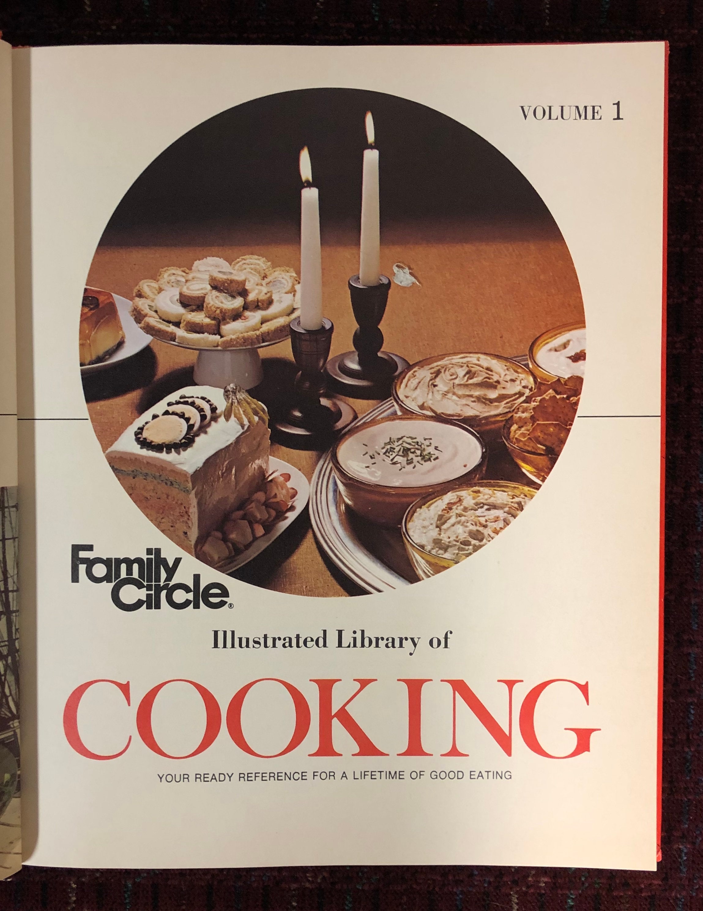 Family Circle Illustrated Library of Cooking-volume | Etsy
