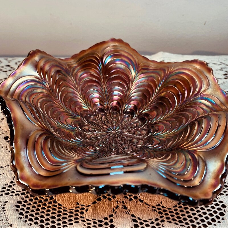 Fenton Candy Dish - Etsy