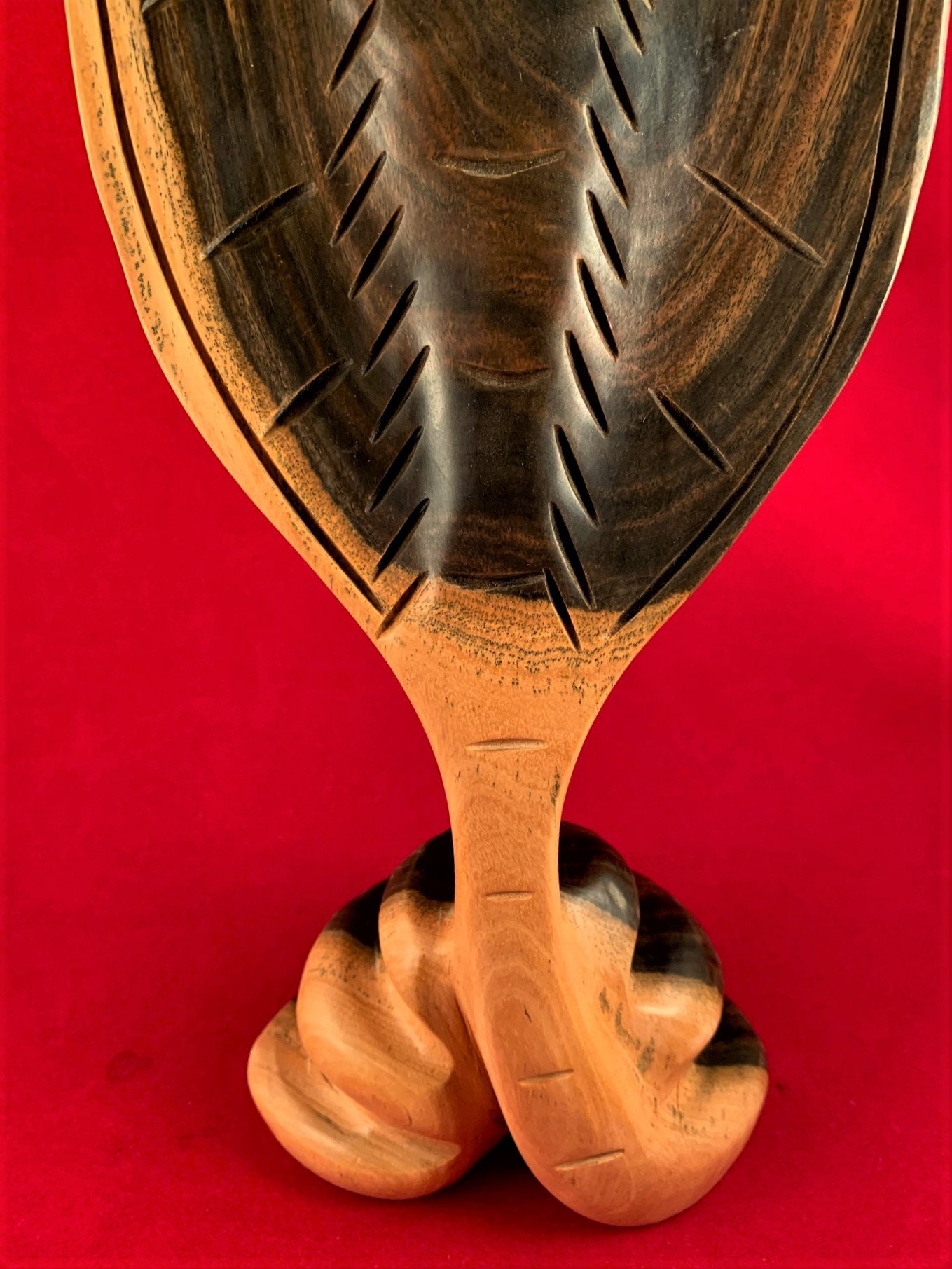 King Carved Wooden Cobra Statue Sculpture Vintage Cobra Snake - Etsy