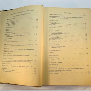 Readings From American Literature Calhoun & Macalarney Copyright 1915 ...