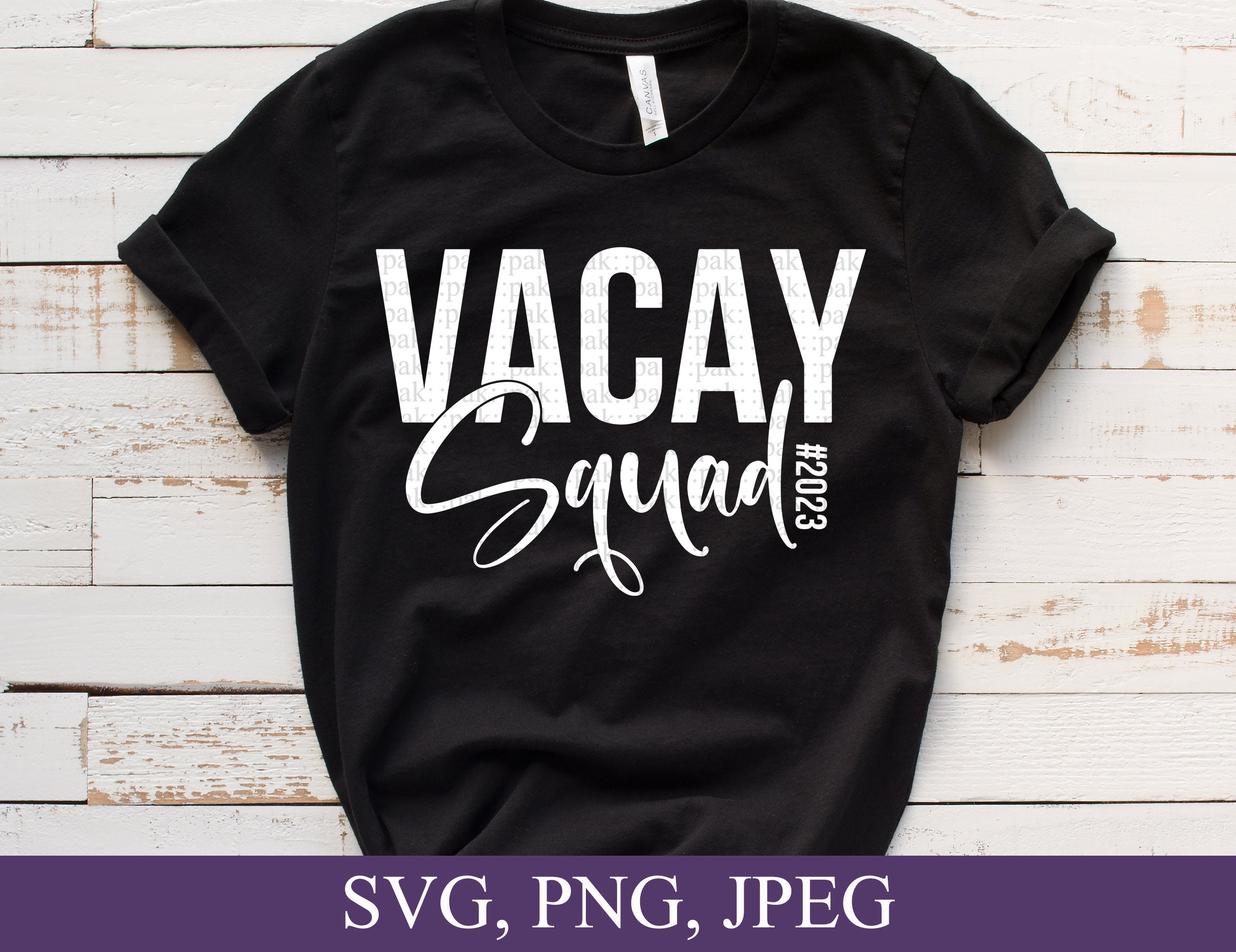 Vacay Squad Family Trip 2023 Svg Cousin Squad Girls Trip - Etsy Ireland