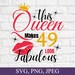 This Queen Makes 49 Look Fabulous Svg, 49th Birthday Svg, 49 Years Old ...