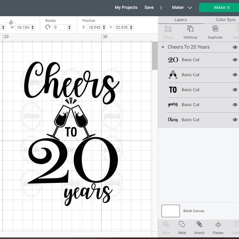 20th Birthday SVG Cheers to 20 Years SVG File 20th - Etsy