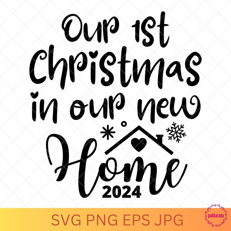 New Home Svg - Etsy