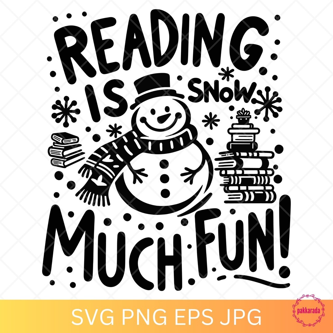 Reading is Snow Much Fun!, Bookworm, Winter Season, Snowflake, Loves ...