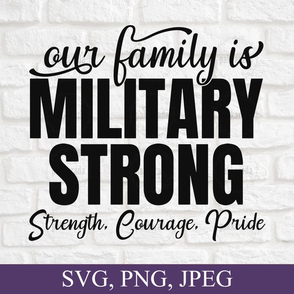 Military Family - Etsy