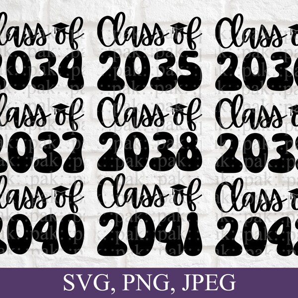 Graduation 2041 Svg - Etsy