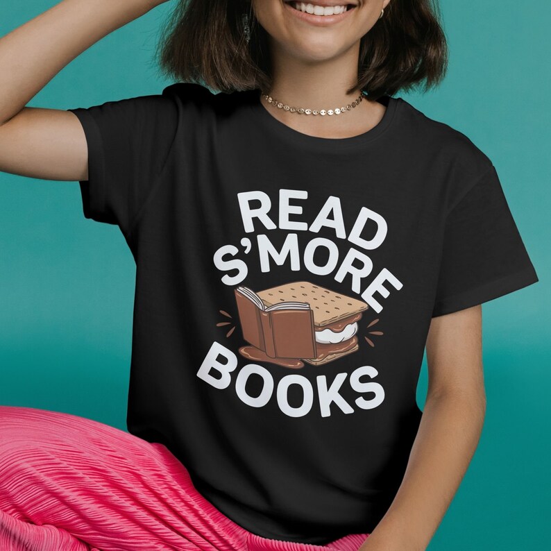 Read S’more Books PNG – Fun S’mores and Reading Lover T-shirt Design ...