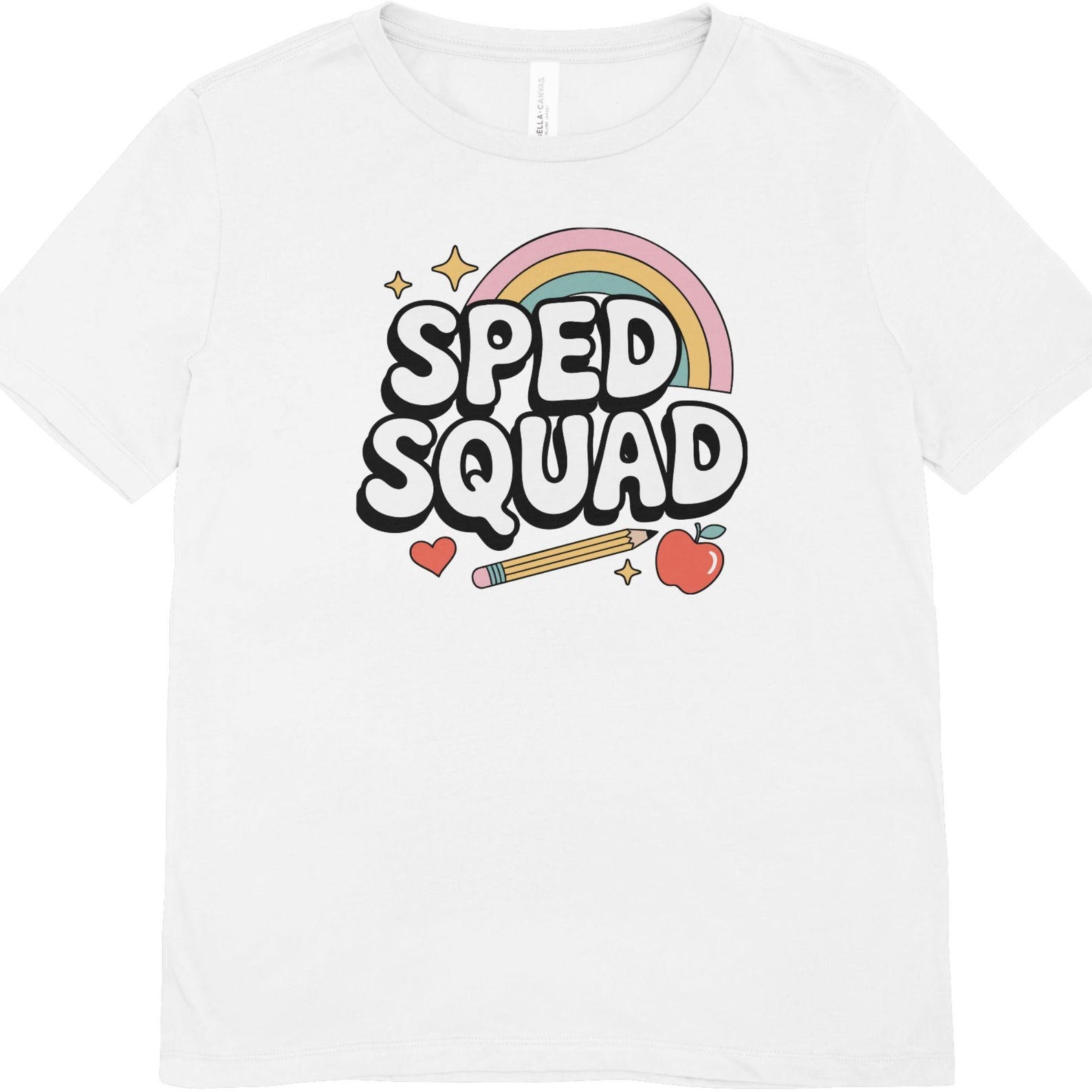 SPED Squad SVG PNG – Special Education Teacher Shirt Design, Inclusive ...