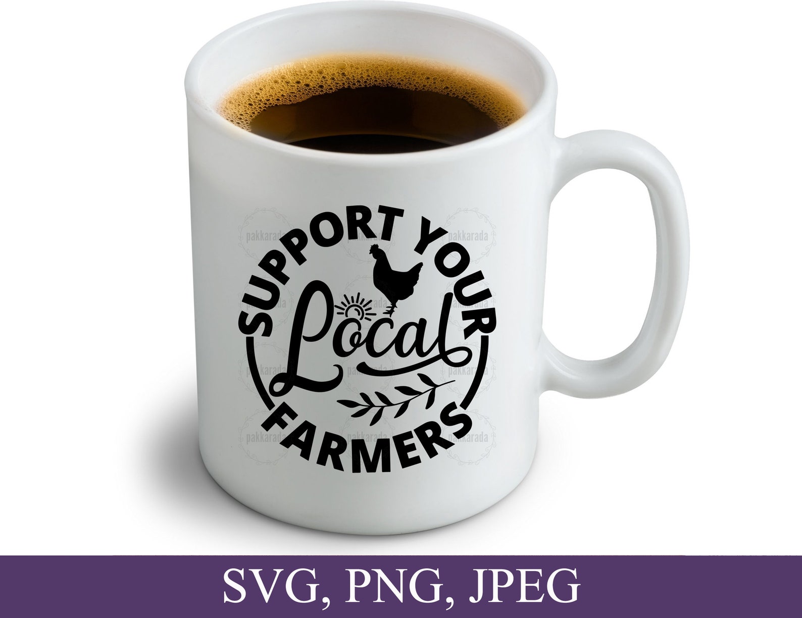 Support Your Local Farmers Svg Farm Svg Local Farm Sign Svg | Etsy