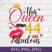 This Queen Makes 44 Look Fabulous Svg, 44th Birthday Svg, 44 Years Old ...