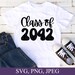 Graduation Years Bundle SVG, Class of 2034, 2035, 2036, 2037, 2038 ...
