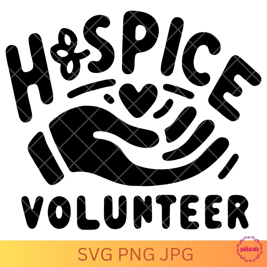 Hospice Volunteer, Hands Symbol, SVG PNG, Community Service, Volunteer ...