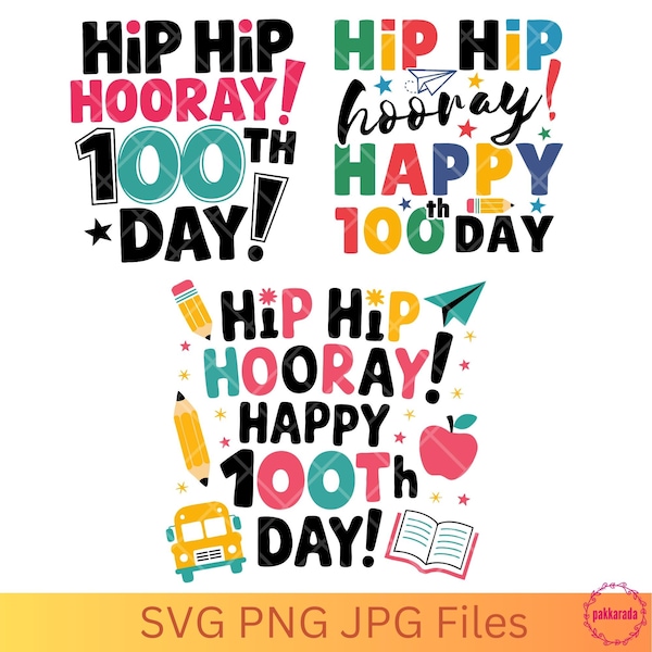 100th Day Svg - Etsy