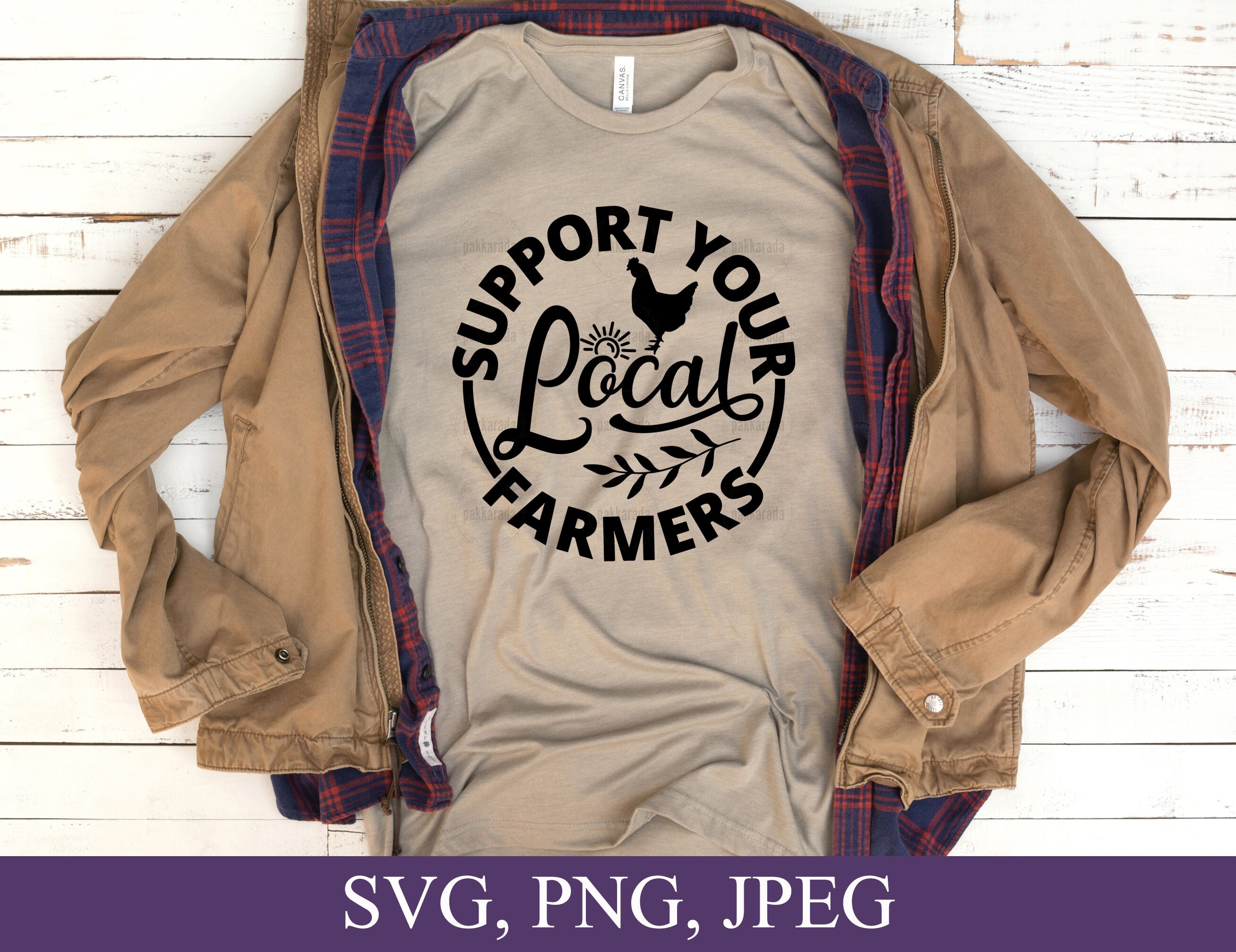 Support Your Local Farmers Svg Farm Svg Local Farm Sign Svg | Etsy