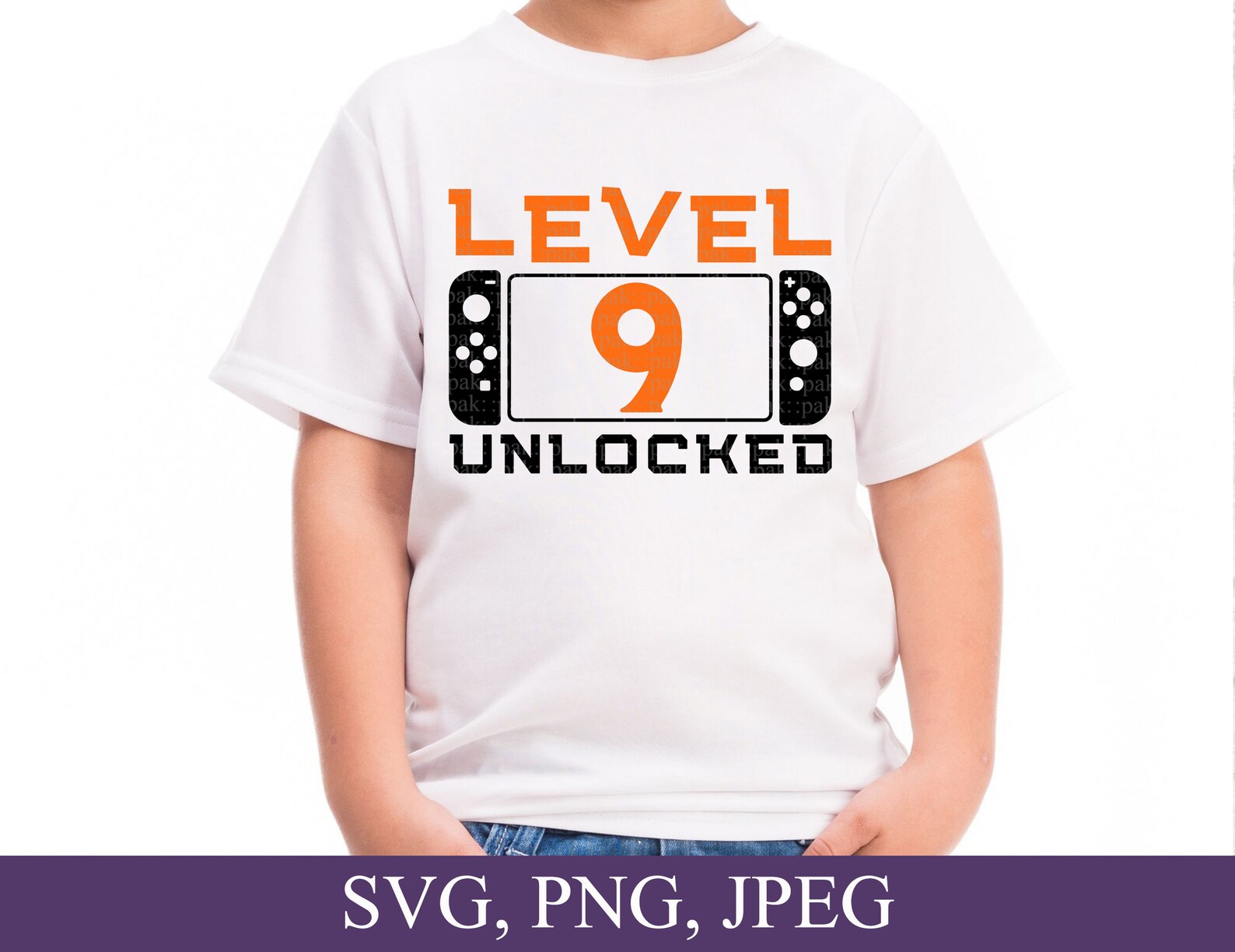 Level 9 Unlocked, 9th Birthday Svg, Birthday Boy Svg, 9th Birthday Gift ...