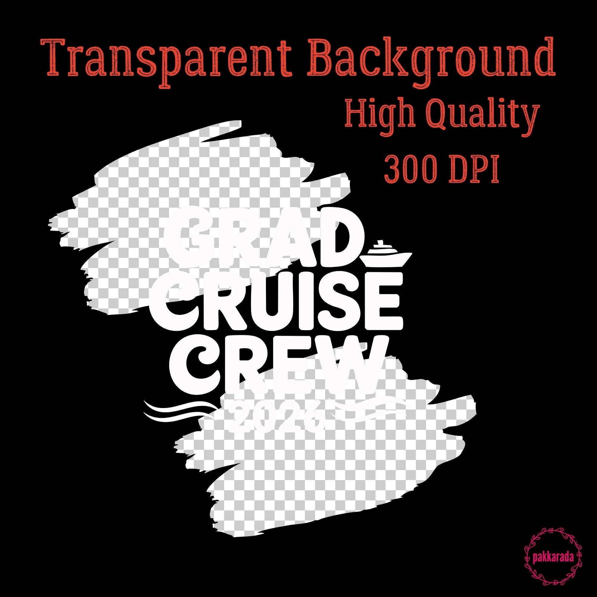 Grad Cruise Crew 2026 SVG – Graduation Cruise Ship Group Shirt Design ...