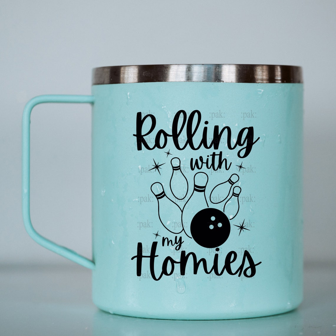 Rolling With My Homies SVG Bowling Svg Bowling Lovers Svg | Etsy Canada