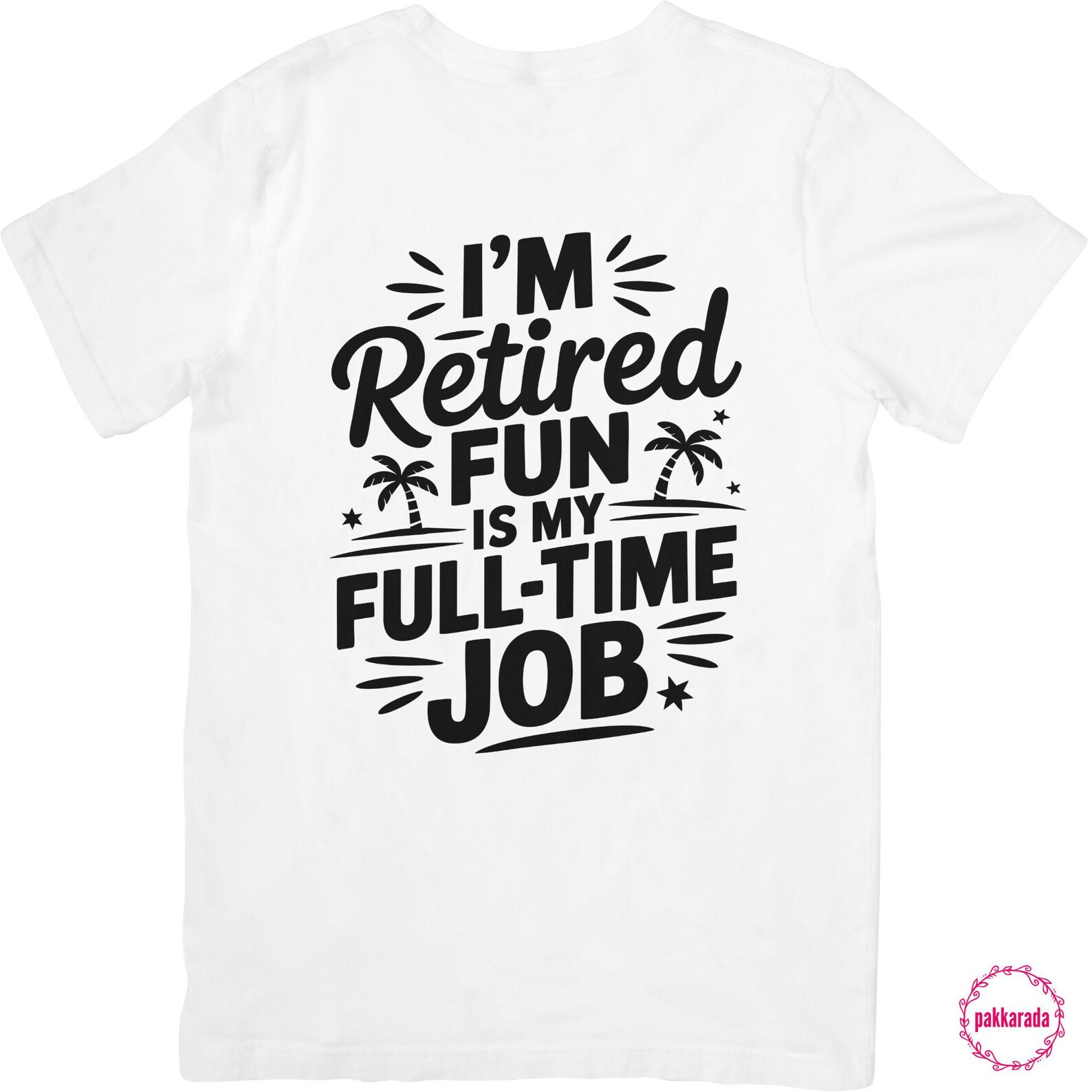 I'm Retired Fun is My Full-time Job SVG - Funny Retirement Quote Design ...