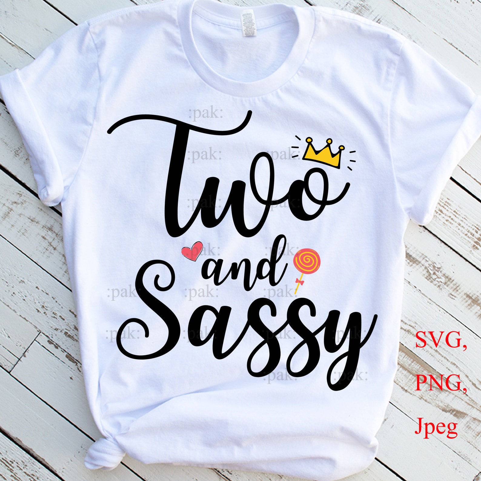 Two and Sassy SVG Two Birthday Svg 2nd Birthday Girl Svg 2 - Etsy