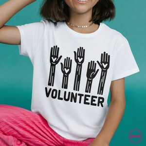 Volunteer, Hands Symbol, SVG PNG, Community Service, Volunteer ...