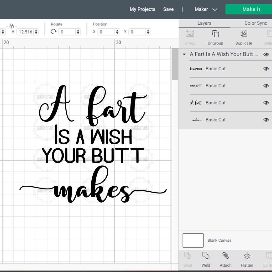 A Fart is A Wish Your Butt Makes Svg, Bathroom Svg, Bathroom Sign Svg ...