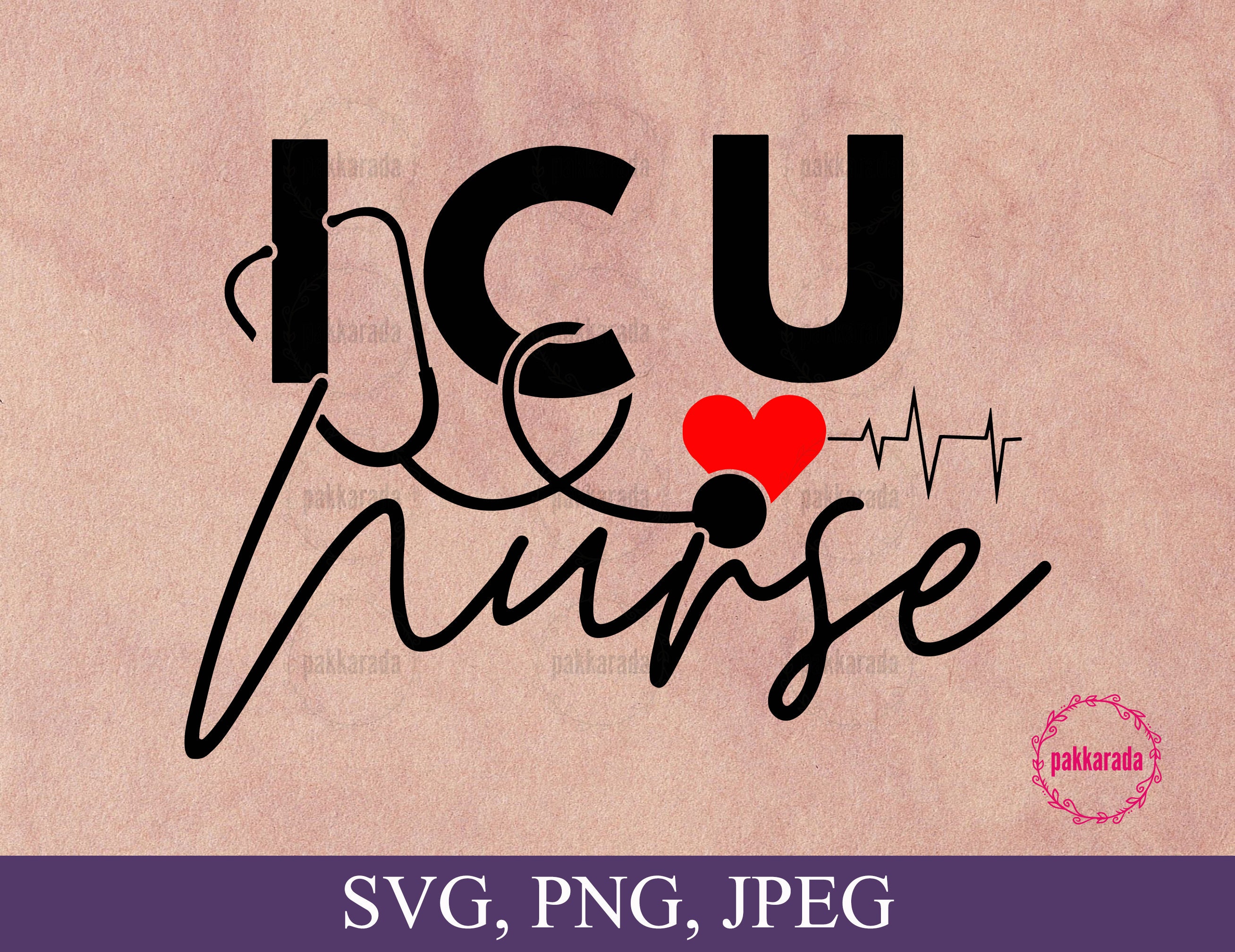 ICU Nurse Svg Nurse Svg Nurse Life Svg Funny Nurse Svg | Etsy Canada