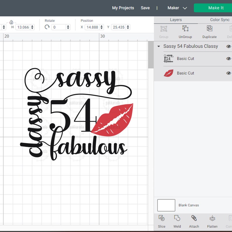 54th Birthday Svg Sassy Classy Fabulous Svg Fifty Four | Etsy