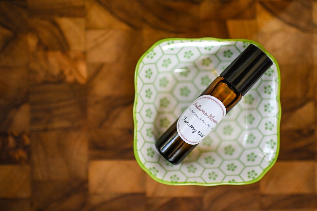 Natural Tummy Roller, Roller Bottle, 10ml, for Adults + Kids, Essential ...
