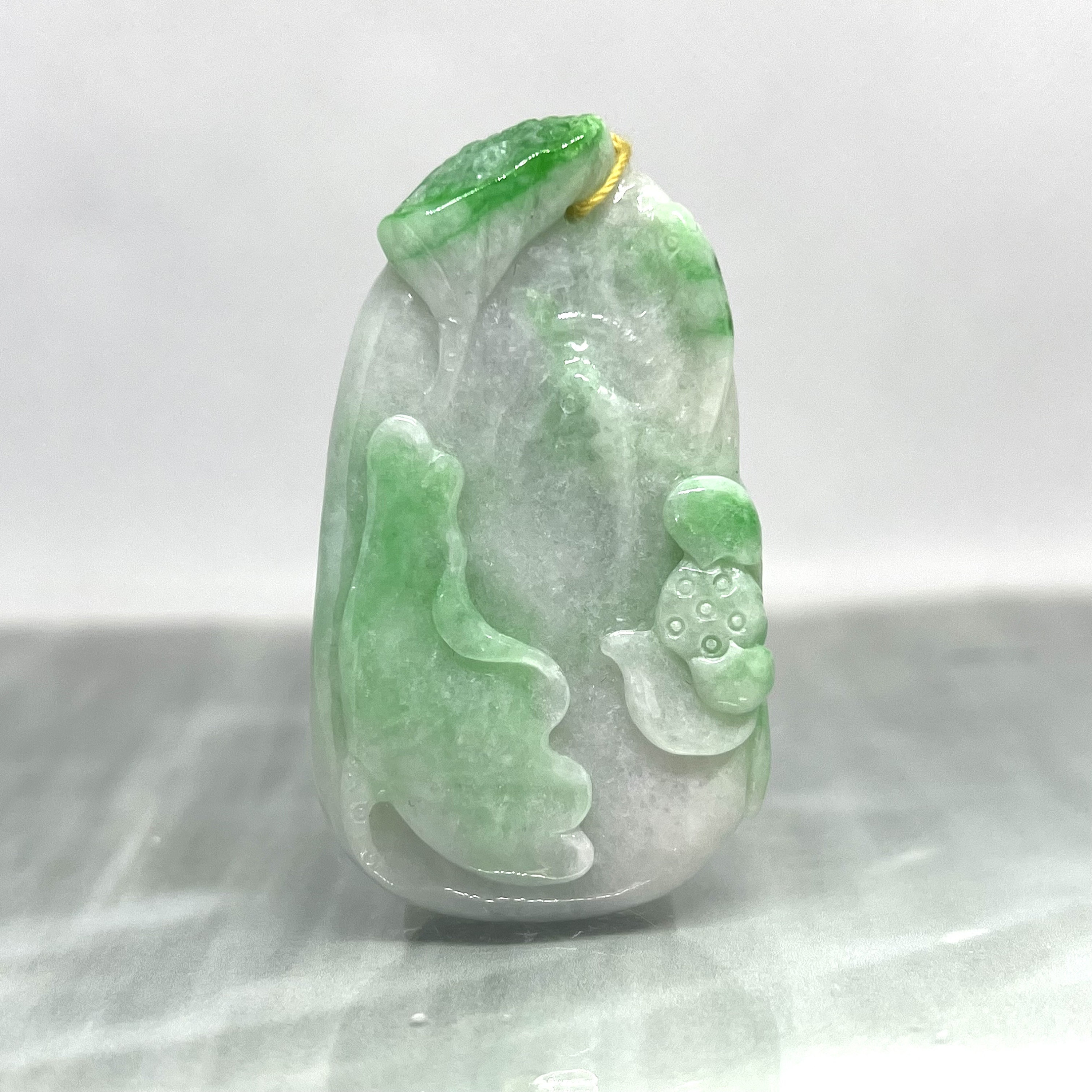 Natural Moss of Snow Jadeite Jade - Etsy
