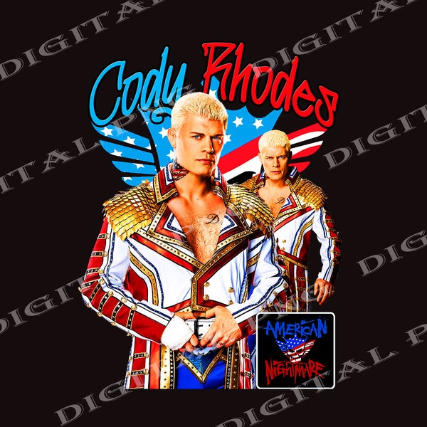 Cody Rhodes Svg - Etsy