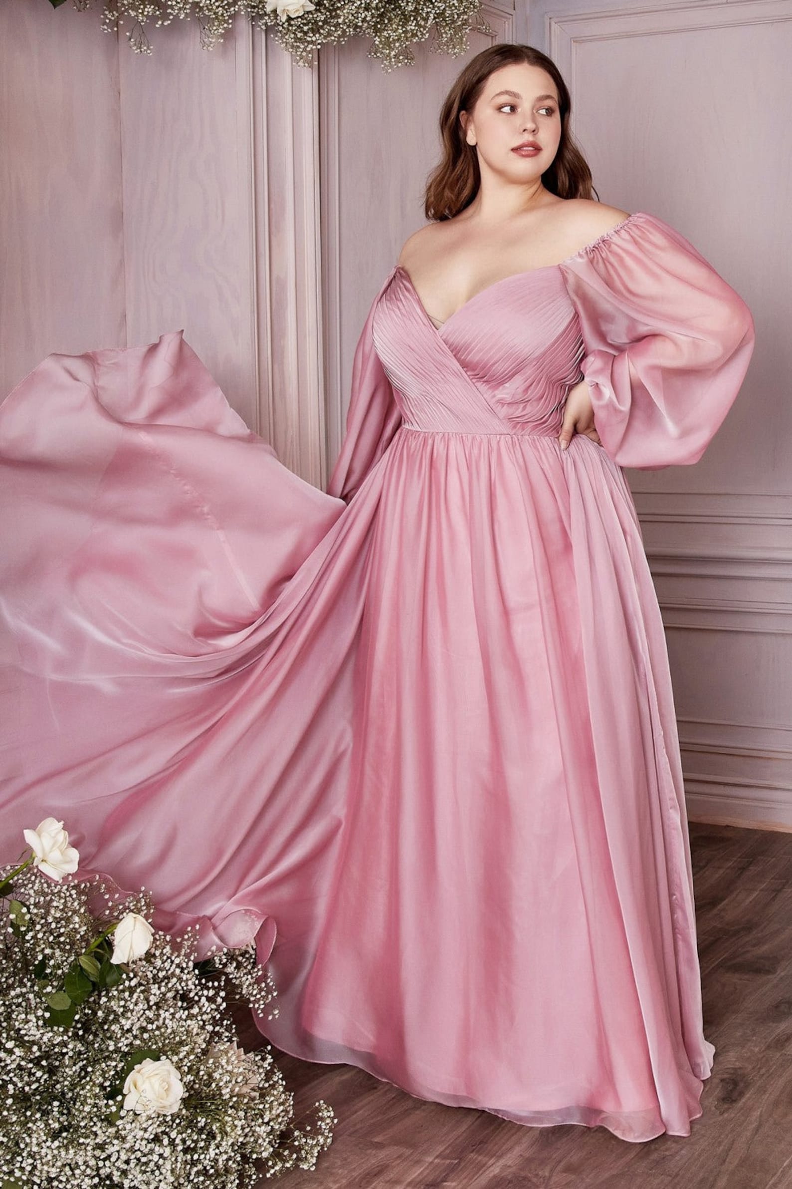 Classic Evening & Prom Dresses Long Sleeves Bodice A-line - Etsy