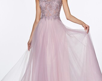 Closed Back Prom Dress - Etsy