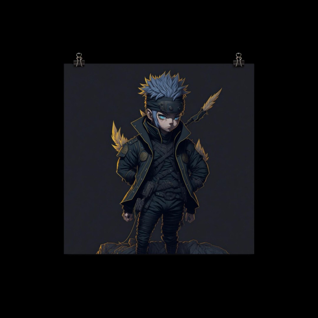 Japanese Manga Chibi Characters Canvas, Anime Characters Poster, Manga ...