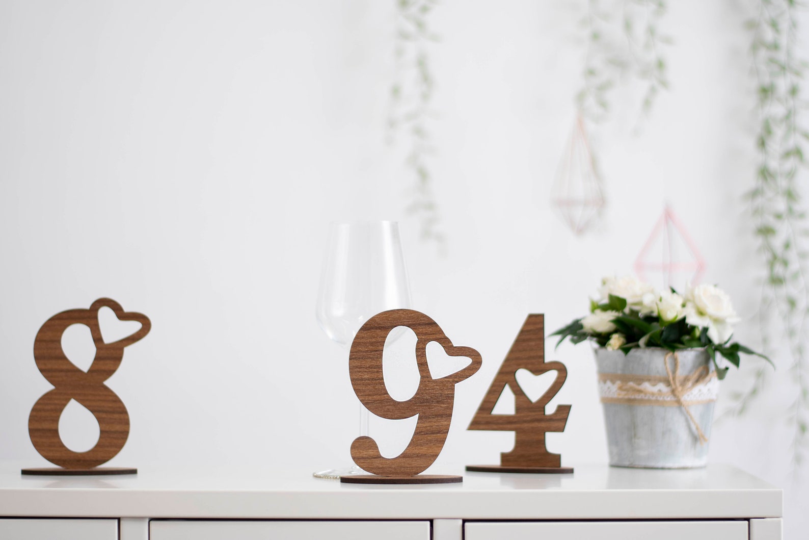 Wedding Table Numbers Wooden Table Numbers Custom Table | Etsy