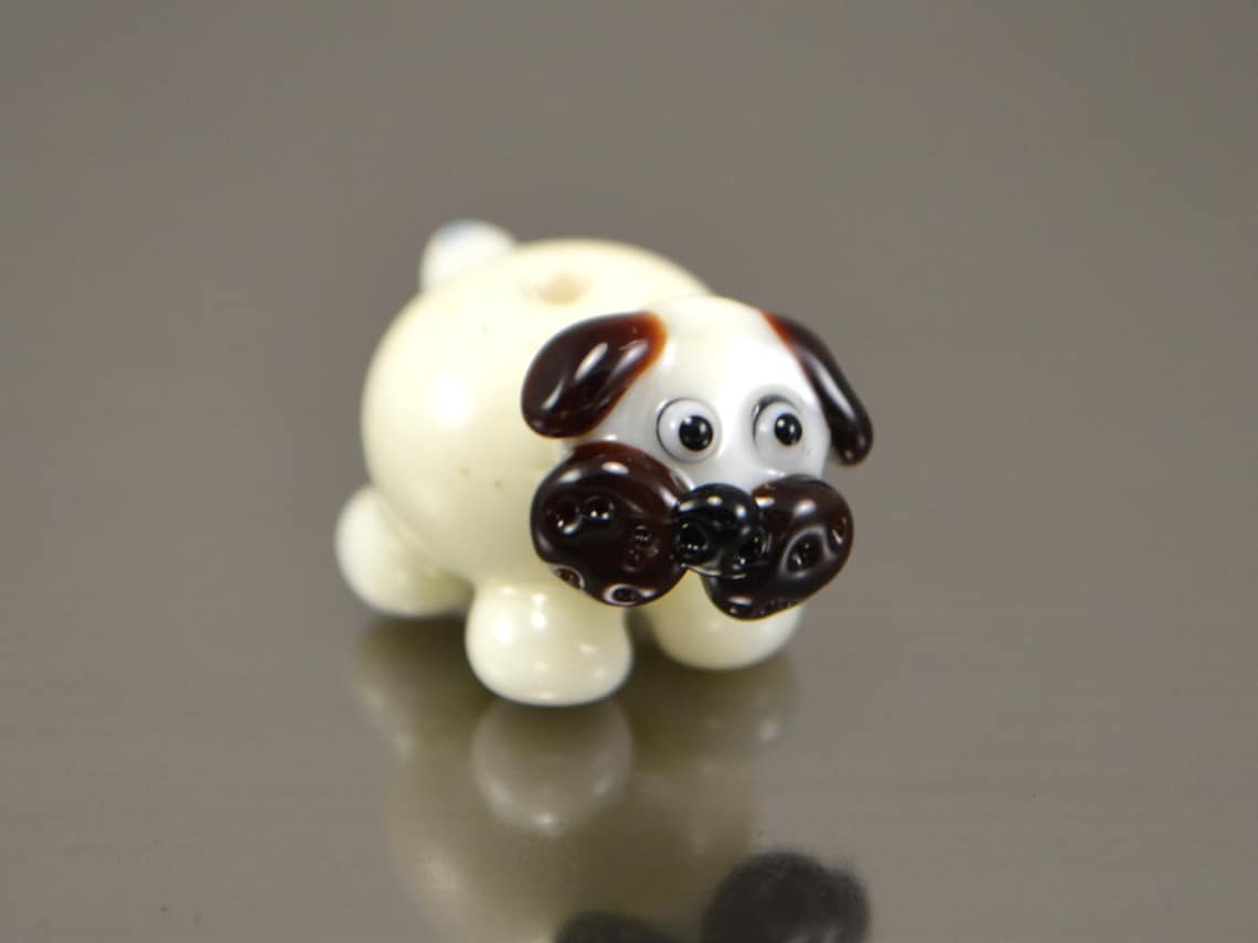 Handmade Glass Dog, Animal Bead Charms, Home Animal, Pet Beads ...