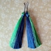 2 Colors Tassel, 2 Inches Silk Tassels, Mini Silk Tassels, Tiny Tassels ...