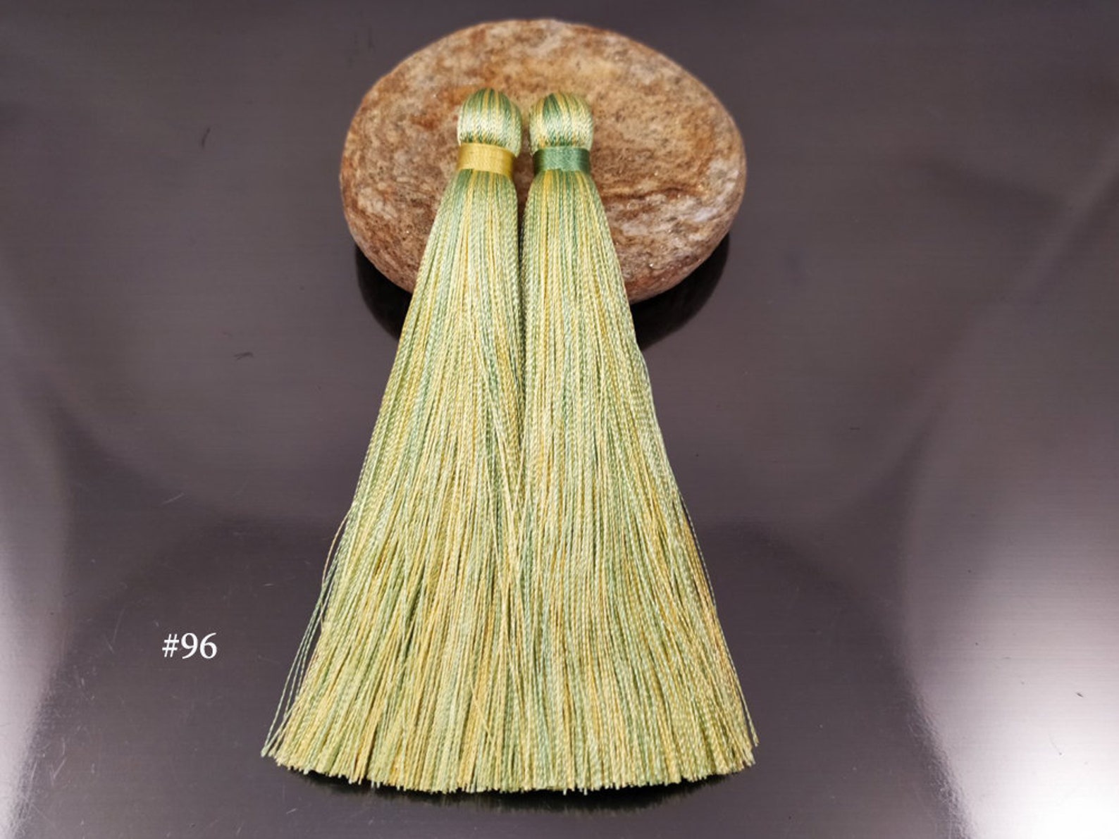 Purple Gold 4 Inches Tassels Mauve Tassels Beige Tassels Etsy
