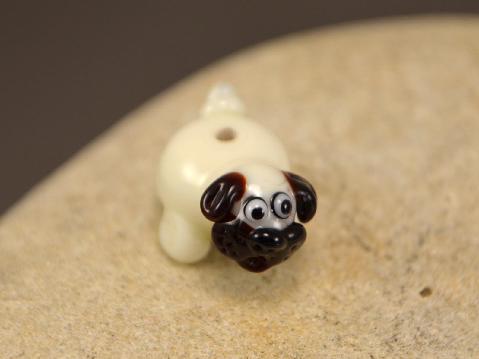 Handmade Glass Dog, Animal Bead Charms, Home Animal, Pet Beads ...