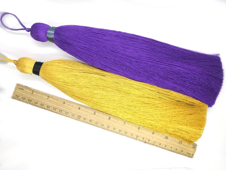 JUMBO Silk Tassel 12 Inches (30cm), GIANT Tassel, Big Tassel, Large ...