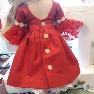 16 Inch Doll Dress, 16 Inch Doll Clothes, Historical Dress for a 16 ...
