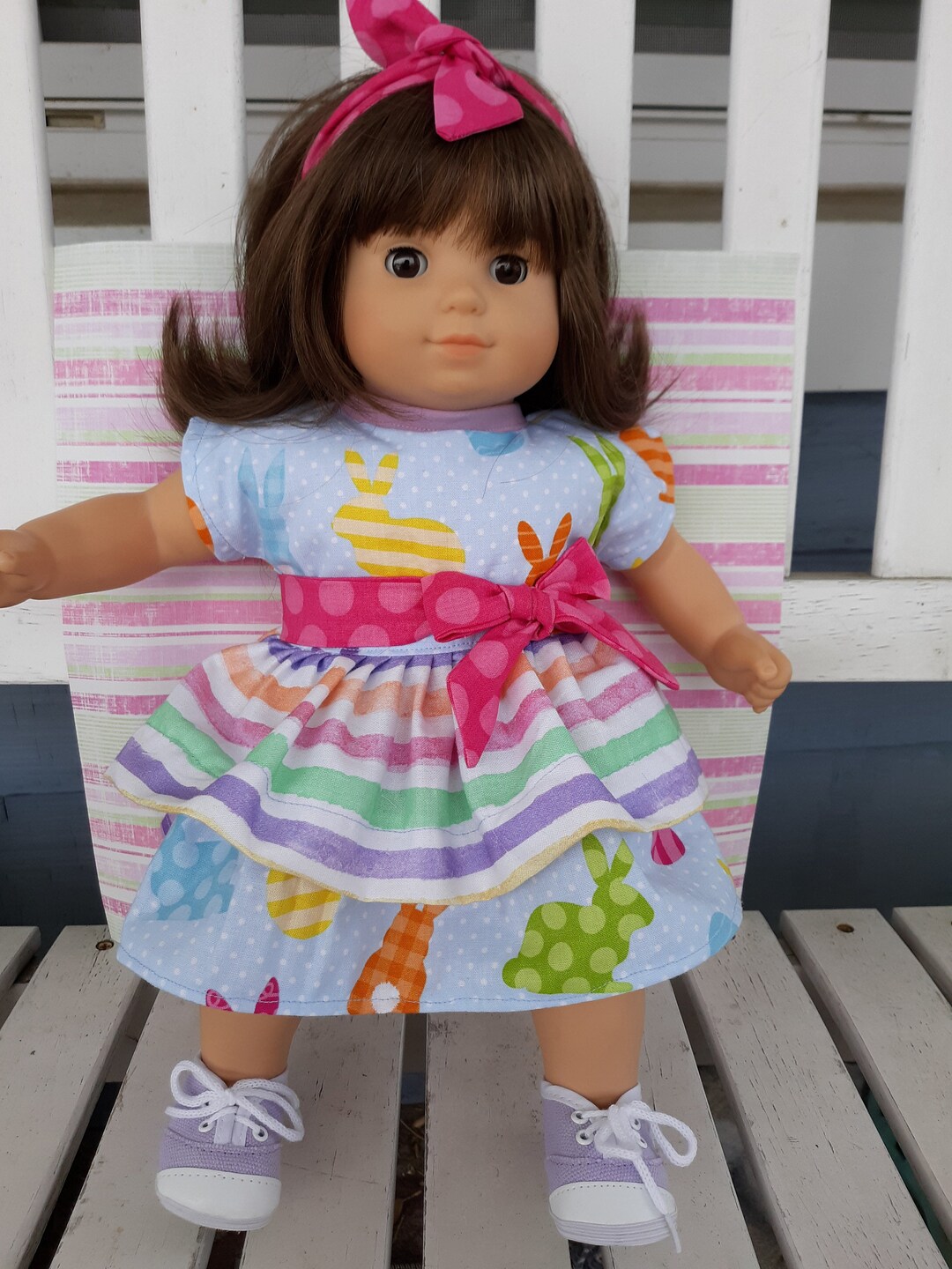 Bitty Baby Easter Dress, Bitty Baby Doll Clothes, Girls Dress, Girls ...