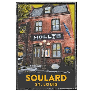 St. Louis Gesture Series, Molly's in Soulard, St Louis Art, Travel ...