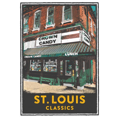 St. Louis Gesture Series Benton Park - Etsy