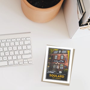 St. Louis Gesture Series, Molly's in Soulard, St Louis Art, Travel ...